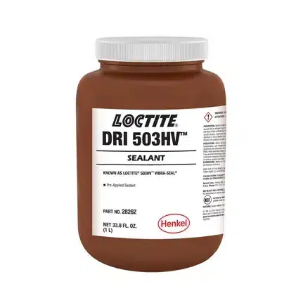Henkel Loctite DRI 503HV Acrylic Sealant לבן בקבוק 1 ליטר
