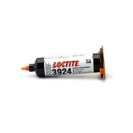 Henkel Loctite AA 3924 UV Curing Adhesive שקוף מזרק 25 מ"ל