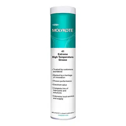MOLYKOTE 41 EXTREME HIGH TEMPERATURE שחור BEARING גריז 400 GM CARTRIDGE ...
